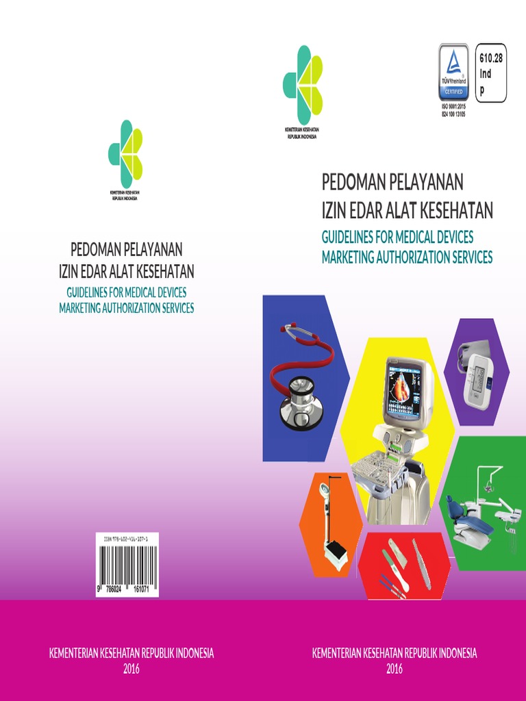 Pedoman Pelayanan Izin Edar Alat Kesehatan Bilingual | PDF