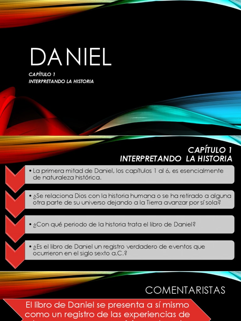 Libro de Daniel 1 | PDF | Daniel (figura bíblica) | Libro de daniel