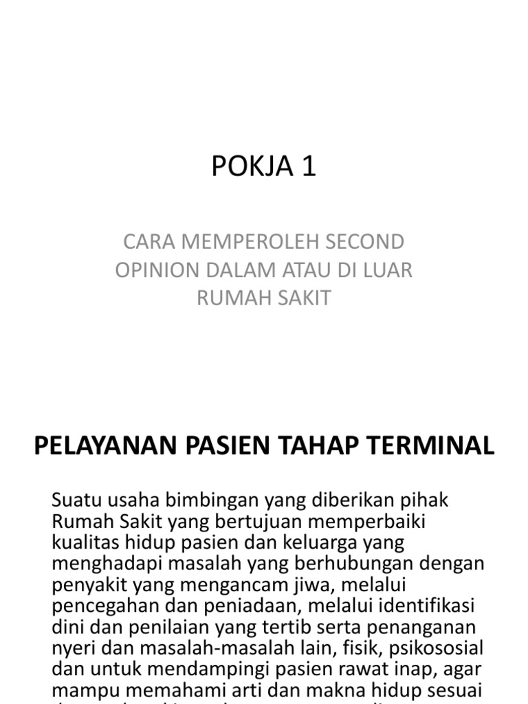 Power Point Tahap Terminal | PDF