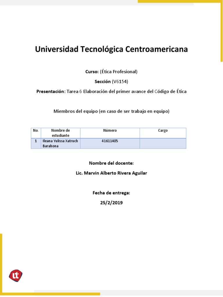 S8-Tarea 8 Presentación Final Del Código de Ética | PDF | Contador ... S8-Tarea 8 Presentación Final Del Código de Ética | PDF | Contador ...