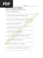 Grade 3 Adverbs Worksheet | PDF