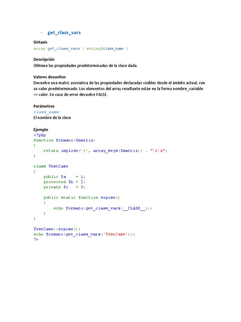 PHP Funciones | PDF | Estructura de datos de matriz | Programación de computadoras