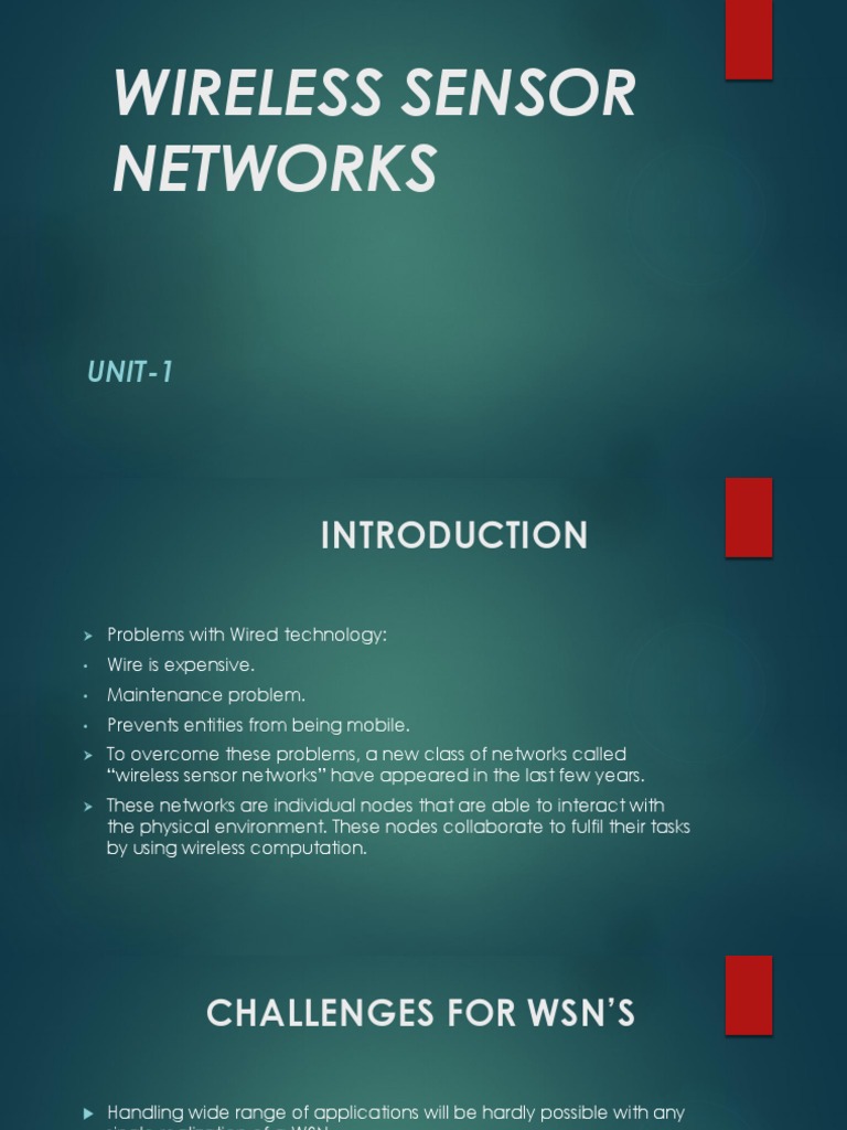 Wireless Sensor Networks Pdf Wireless Sensor Network Computer Network
