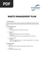 Site Waste Management Plan Template | PDF | Waste Management | Recycling
