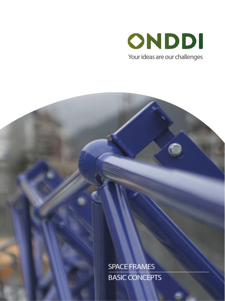 Brief Note On Space Frame Structure | PDF | Screw | Column