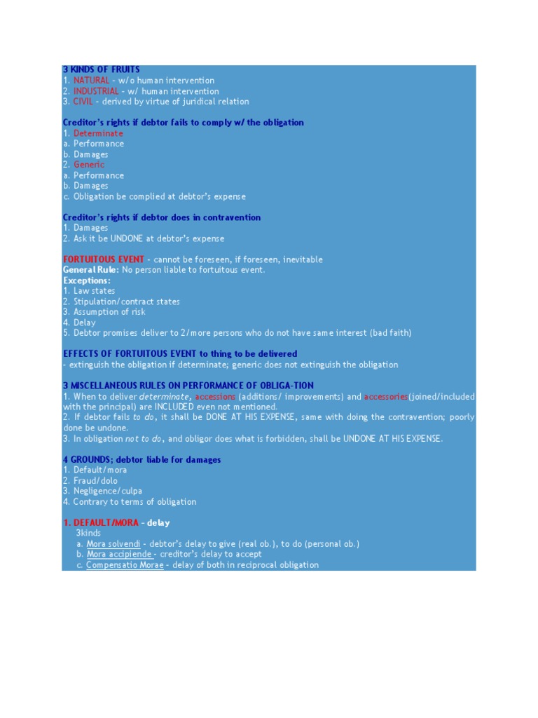 Natural Industrial Civil: Fortuitous Event | PDF