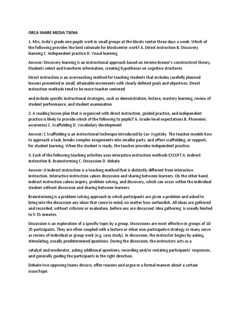 Let Gen Ed Education Reviewer | PDF | Educational Assessment | Teachers