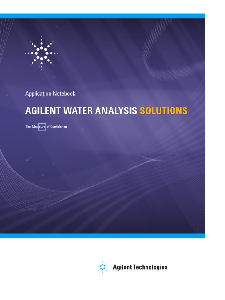 Agilent Water Analysis: Solutions | PDF | Mass Spectrometry | Liquid ...