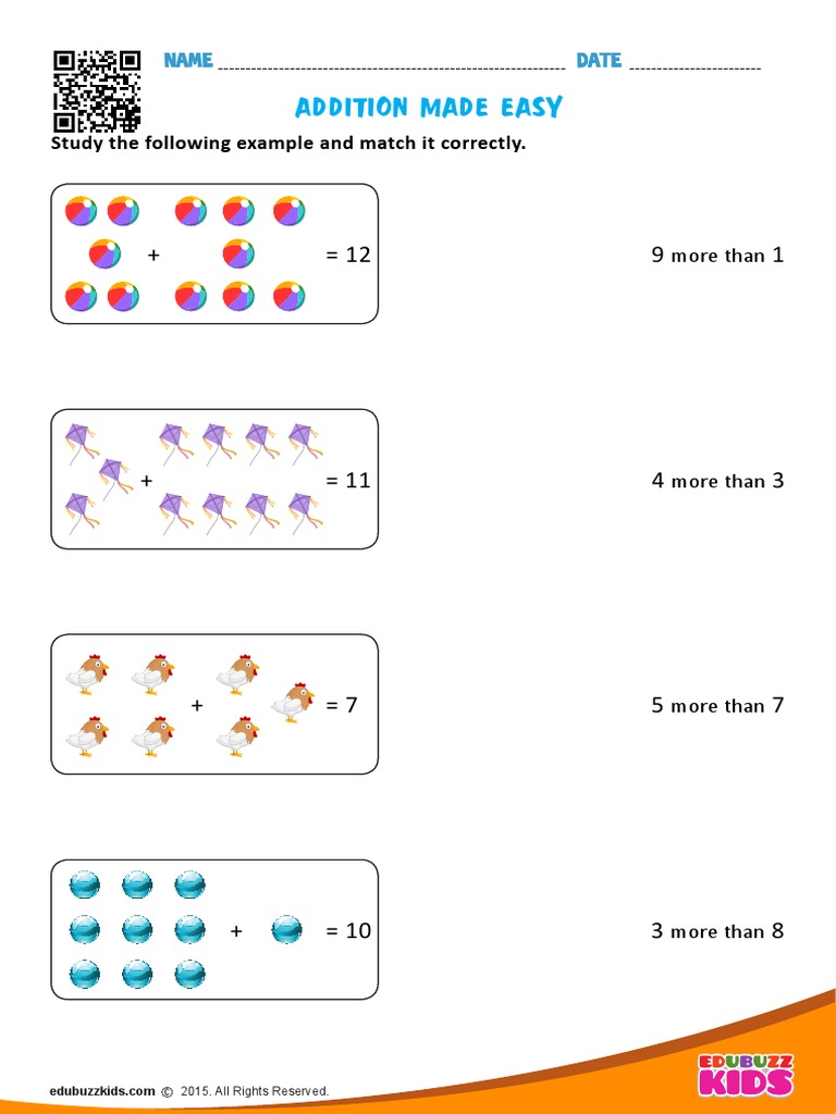 6 Addition Made Easy | PDF