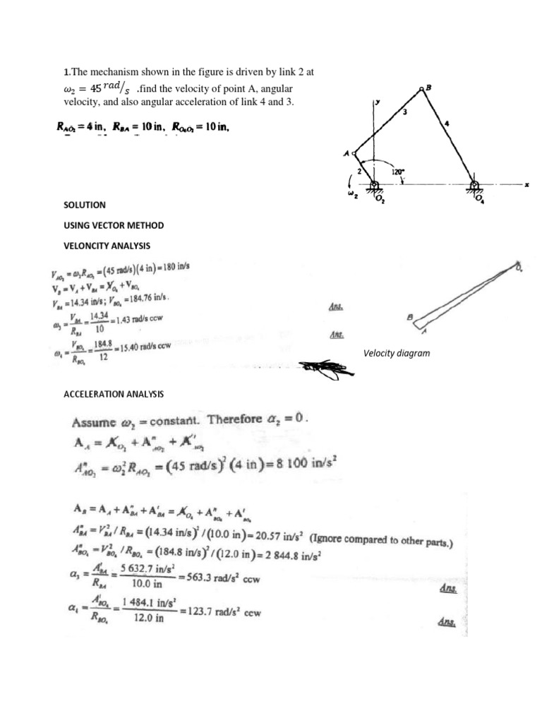Worksheet | PDF | Torque | Velocity