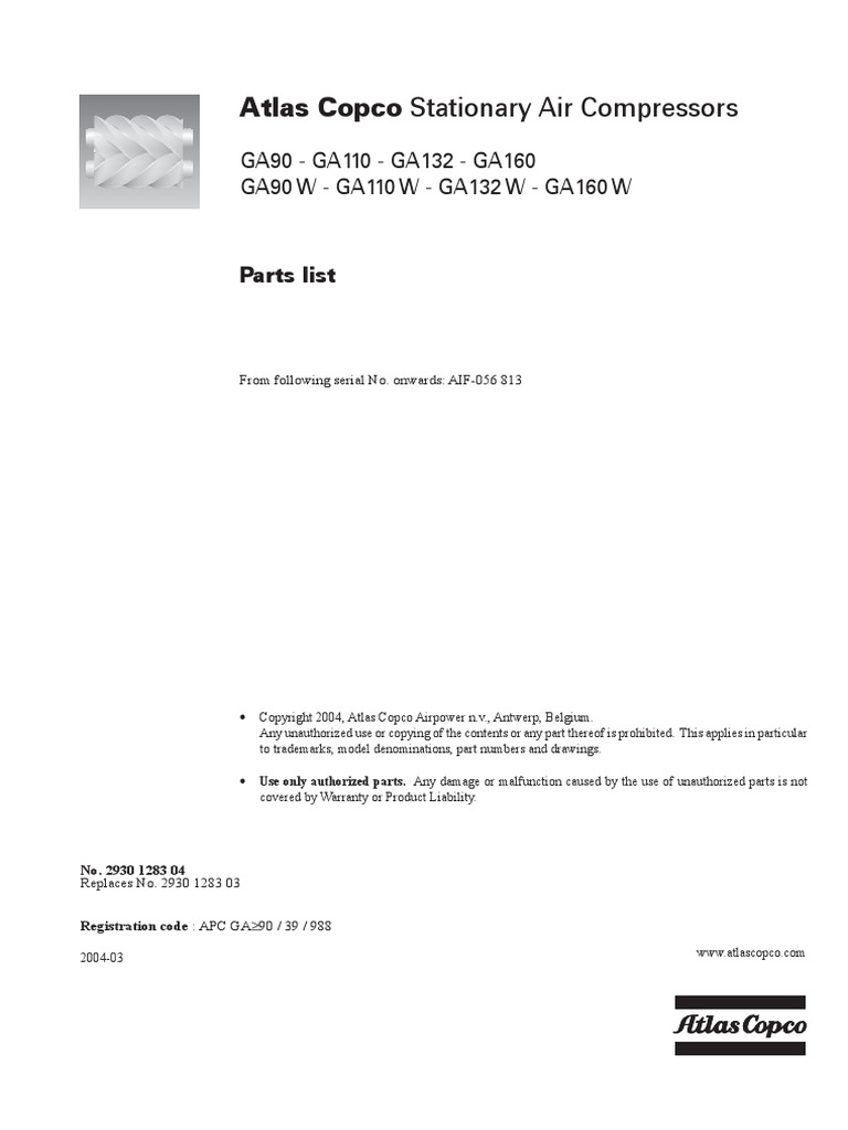 Atlas Copco PDF | PDF