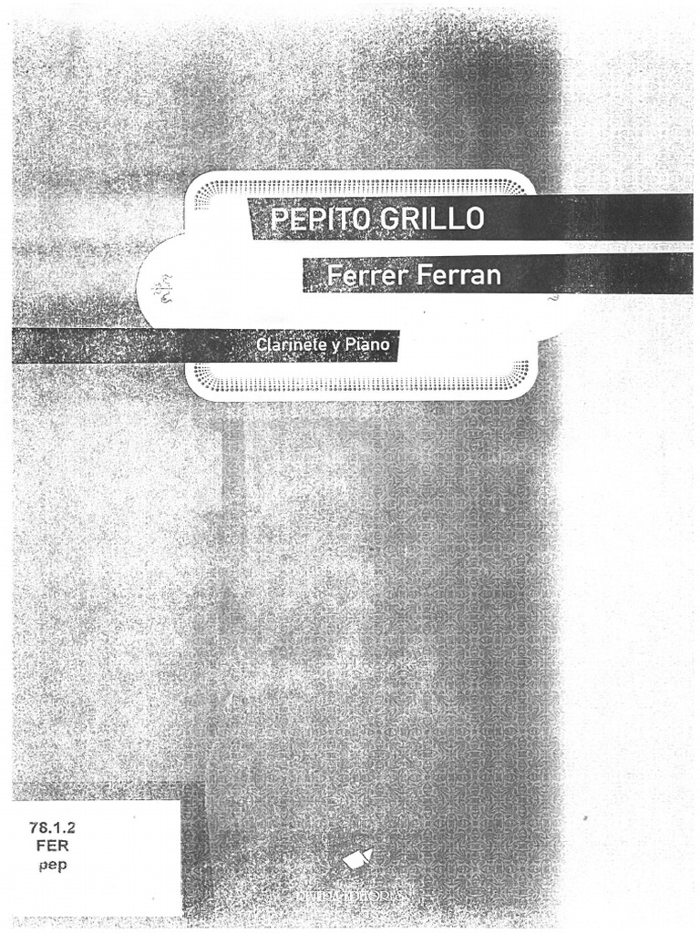 Pepito Grillo | PDF