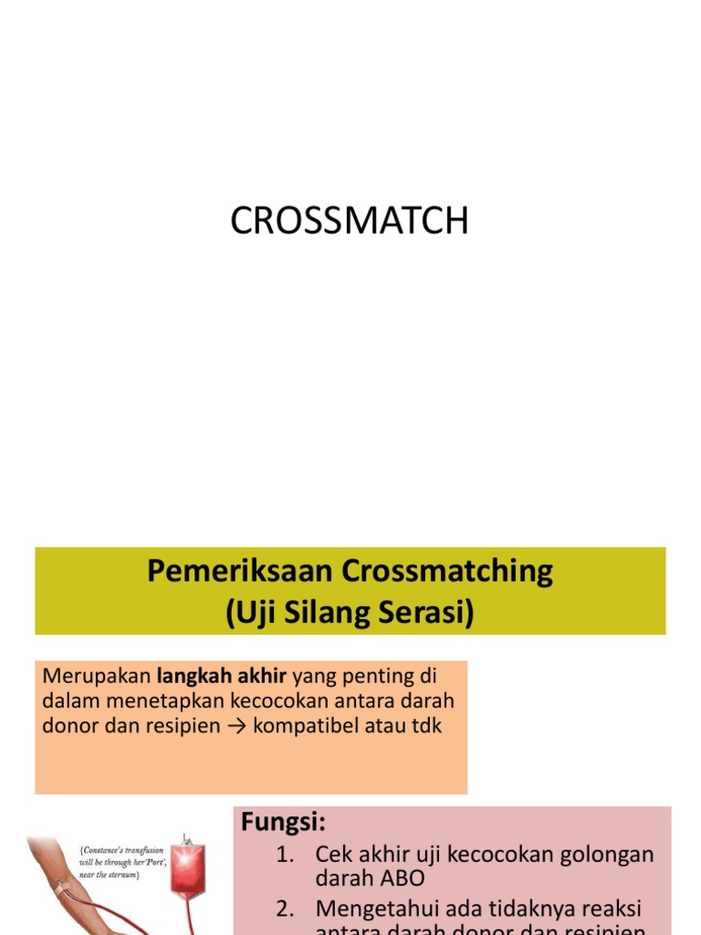 Crossmatch Pdf