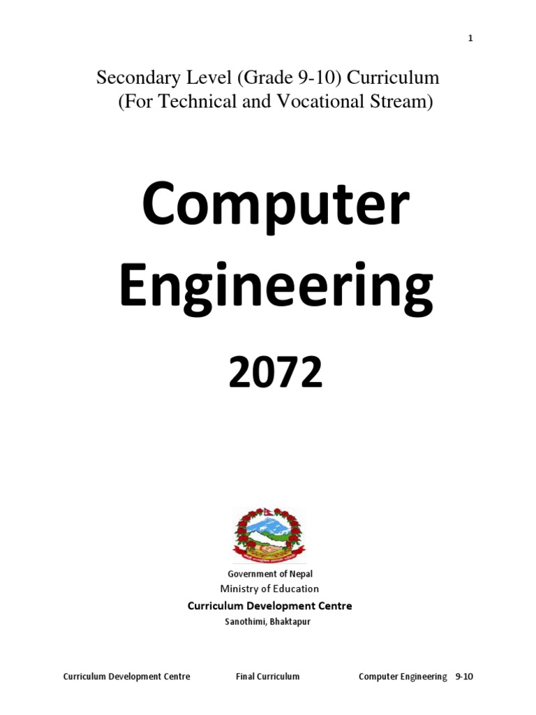 RS579 - Computer Engineering Curriculum 2073 PDF | PDF | Programming Language | Control Flow