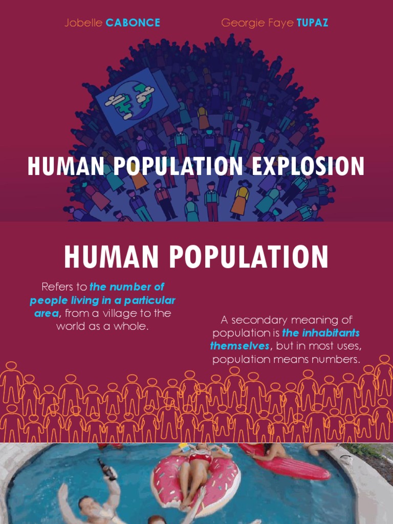 Human Population Explosion (Cabonce & Tupaz) PDF | PDF | Human ...