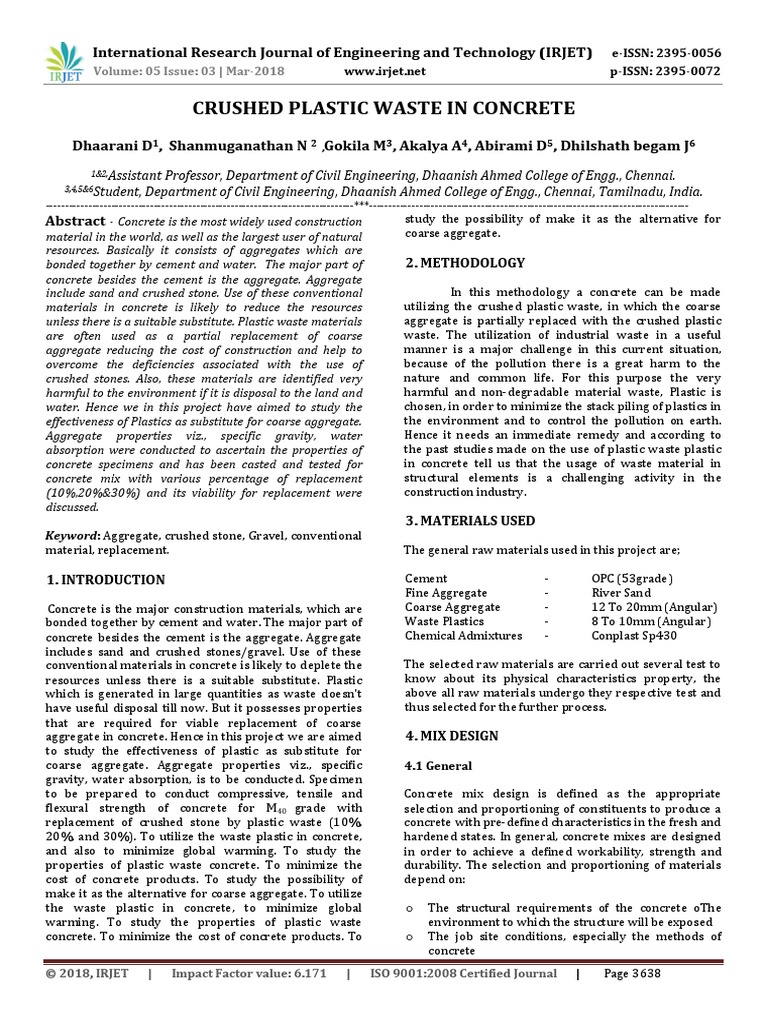 Research Paper | PDF | Construction Aggregate | Concrete