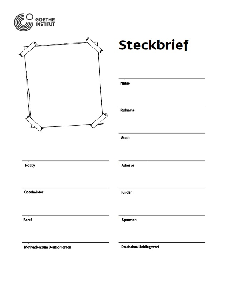 Steckbrief | PDF
