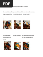 2x2 OLL & PBL Algorithms Guide | PDF