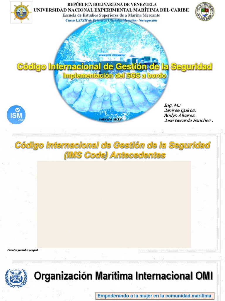 ISM CODE PRESENTACION Final PDF | PDF