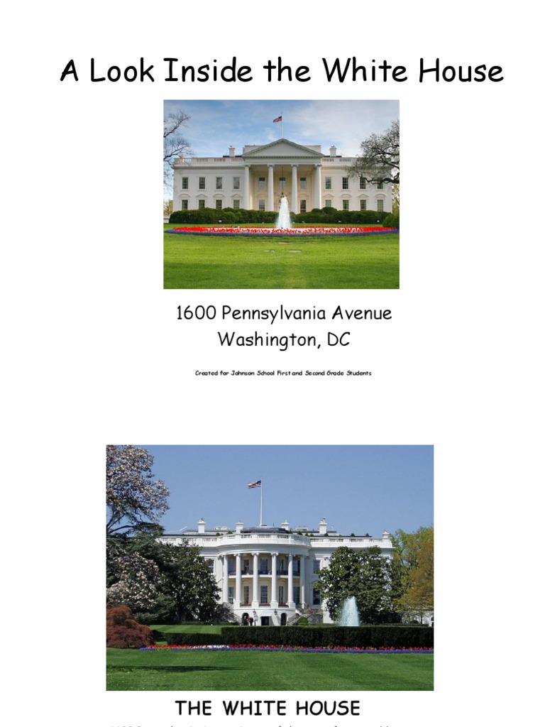 Inside The White House | PDF | White House | American Government