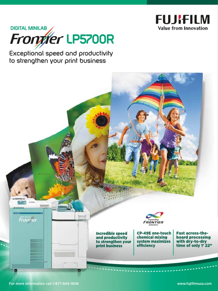 Frontier 550&570 Brochure | PDF | Printer (Computing) | Media Technology