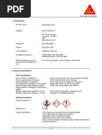 Masterinject 1315 Msds Part B | PDF | Toxicity | Dangerous Goods