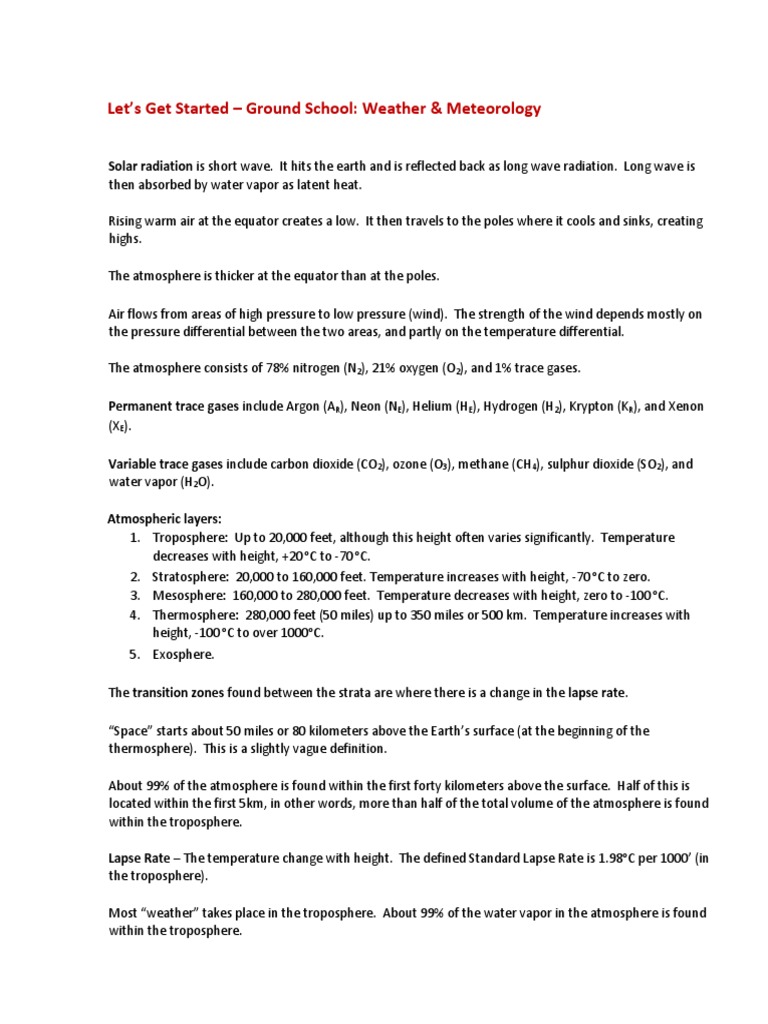 An In-Depth Guide to Understanding Weather and Meteorology Through ...