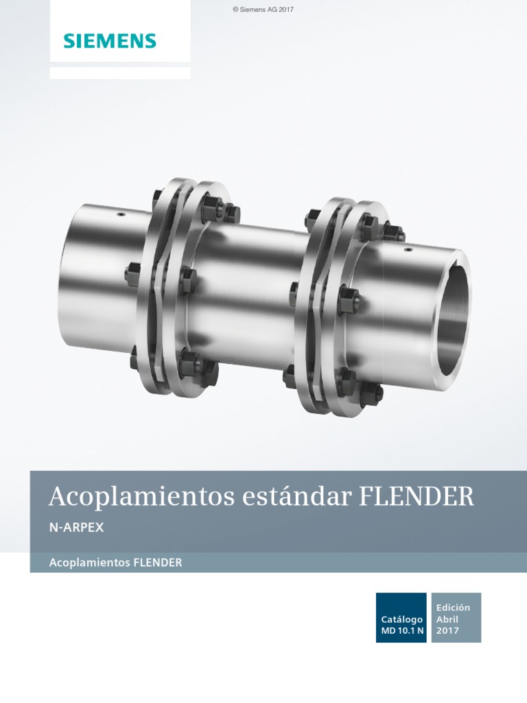 Acoplamientos Flender | PDF | Tornillo | Ingeniería mecánica