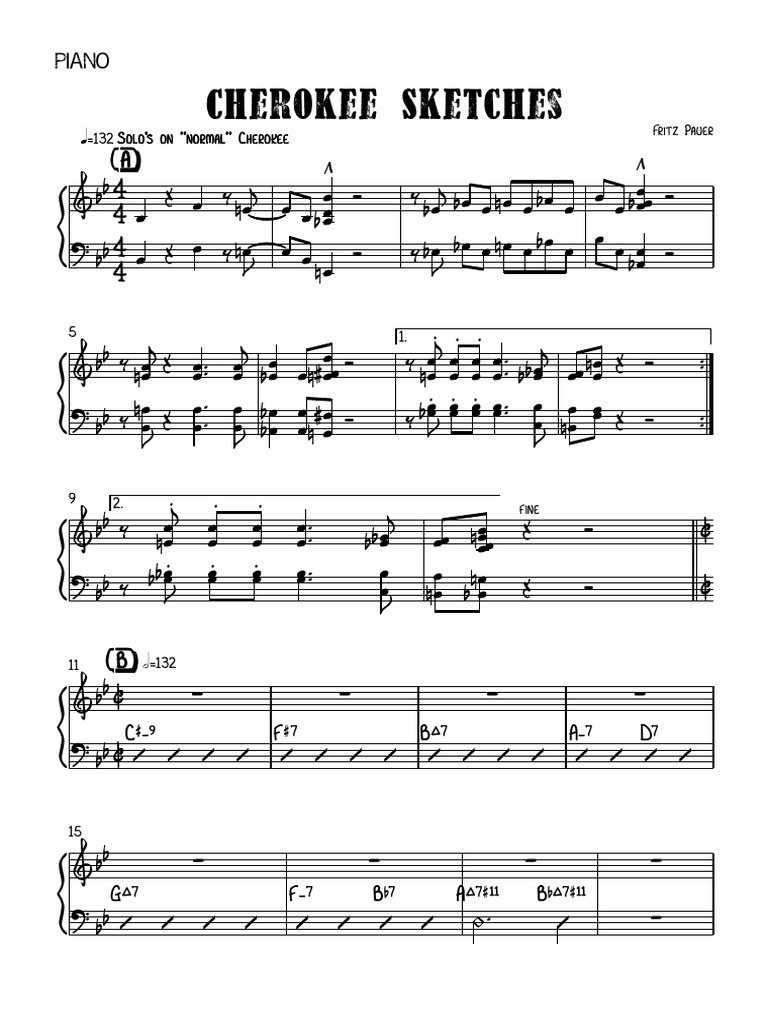 Cherokee Sketches | PDF