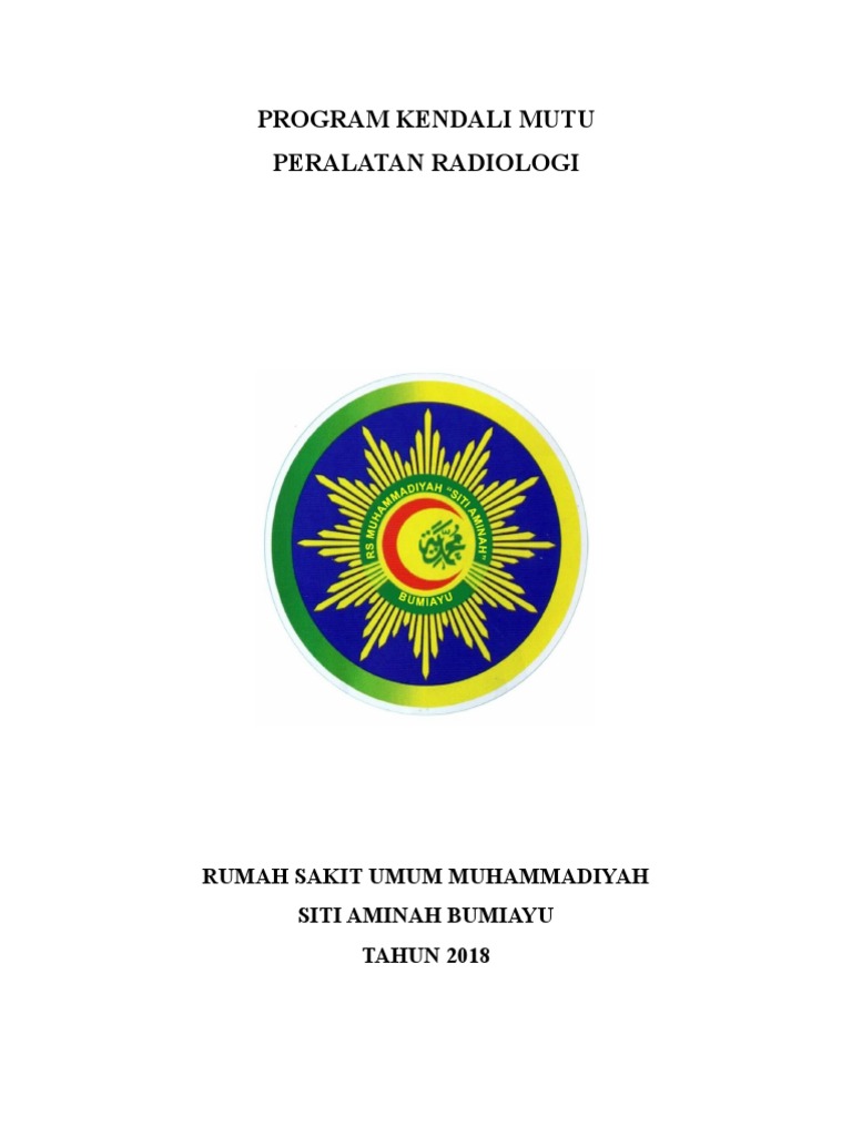 Program Kendali Mutu Peralatan Radiologi | PDF