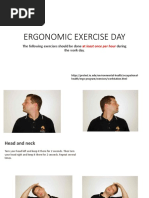 Isometric Neck Exercise | PDF