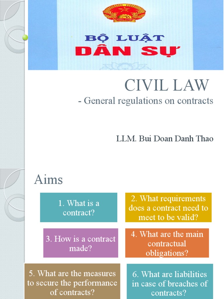 Civil Law - Contracts | PDF | Offer And Acceptance | Virtue