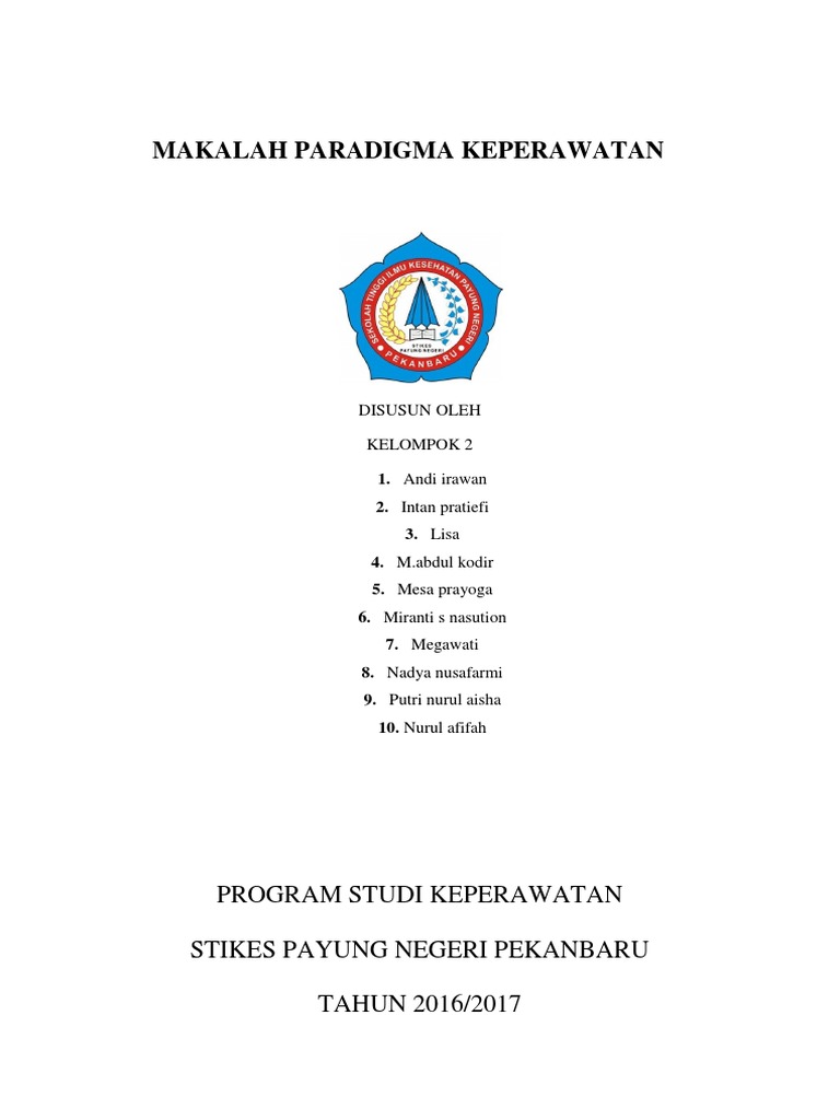 Makalah Paradigma Keperawatan | PDF