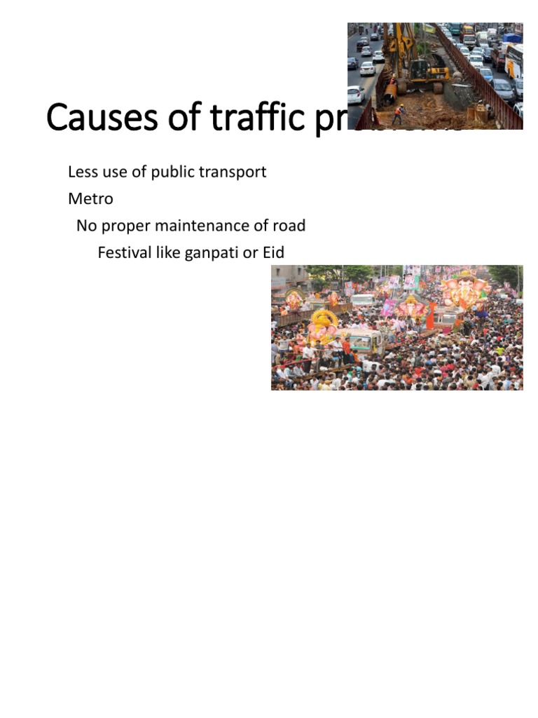 Causes of Traffic Problems Explained | PDF | Technology & Engineering