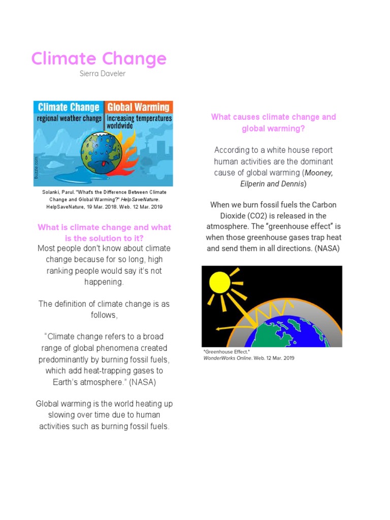 Article Abt Clmate Change | PDF
