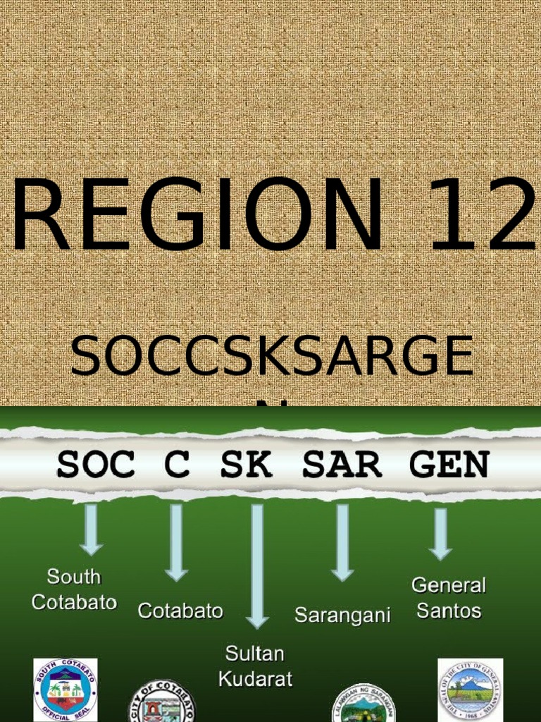 Overview of Region 12: Soccsksargen | PDF