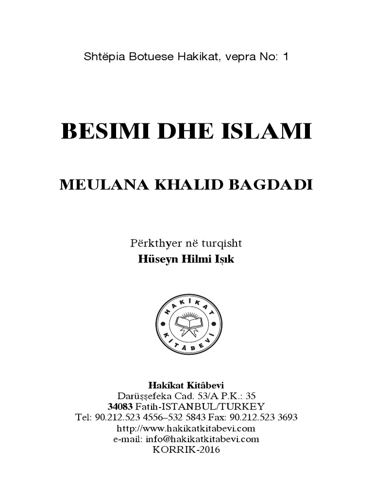 Besimi Dhe Islami | PDF