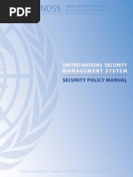 UN Staff Security Guidelines | PDF | United Nations | International ...
