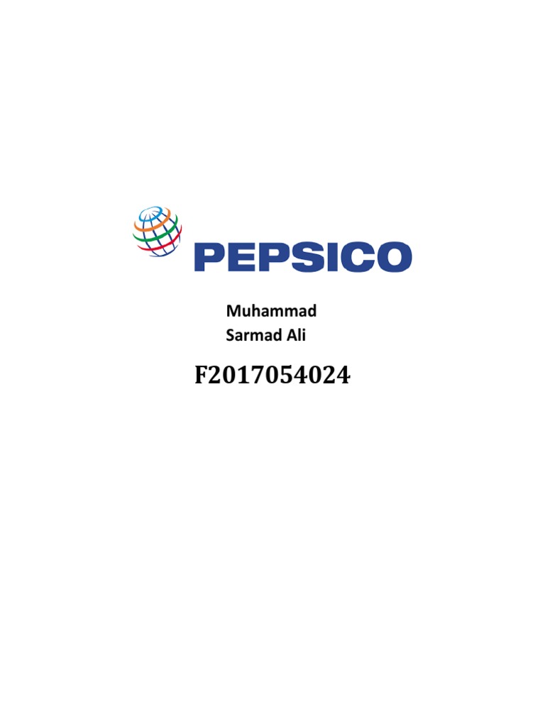 An Overview of Operations, Systems, and Process Re-engineering at Pepsi ...