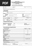 Discharge Permit Application Form Sample Filled Up | PDF | Water ...