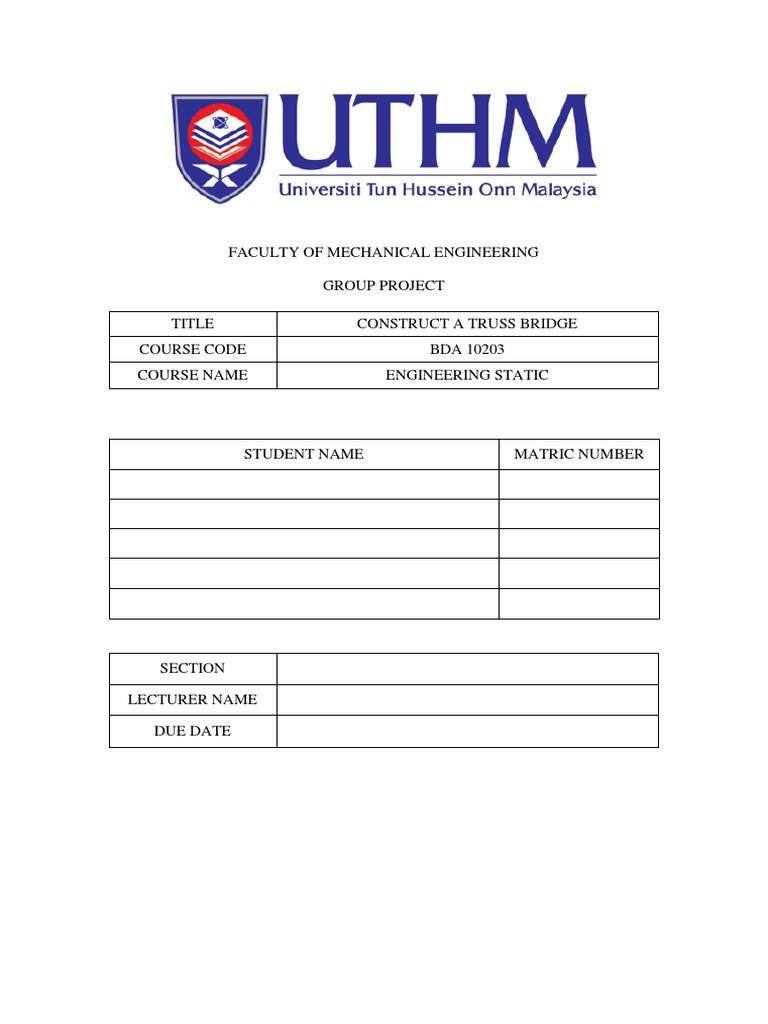Truss Bridge Statics | PDF | Rotation Around A Fixed Axis | Force