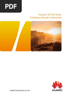 Huawei NetEngine AR651C Enterprise Router Datasheet | PDF | Router ...