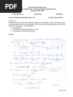 Assignment 2 Mechanics of Machines | PDF