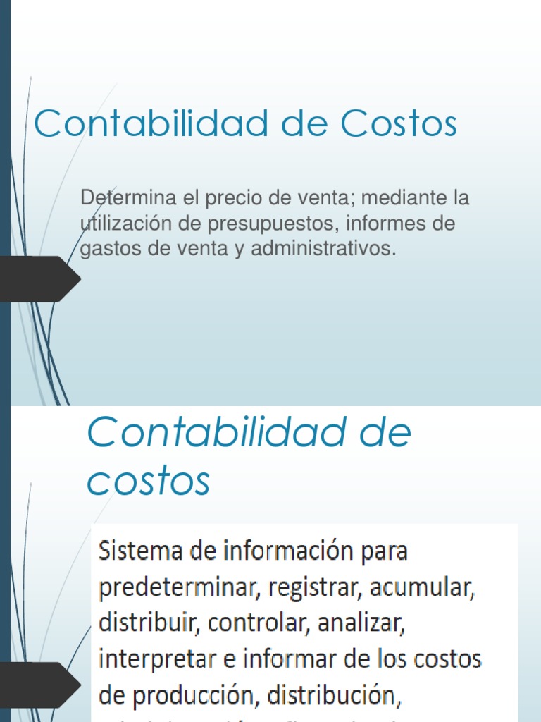 Libro Contabilidad de Costos | PDF | Costo | Contabilidad