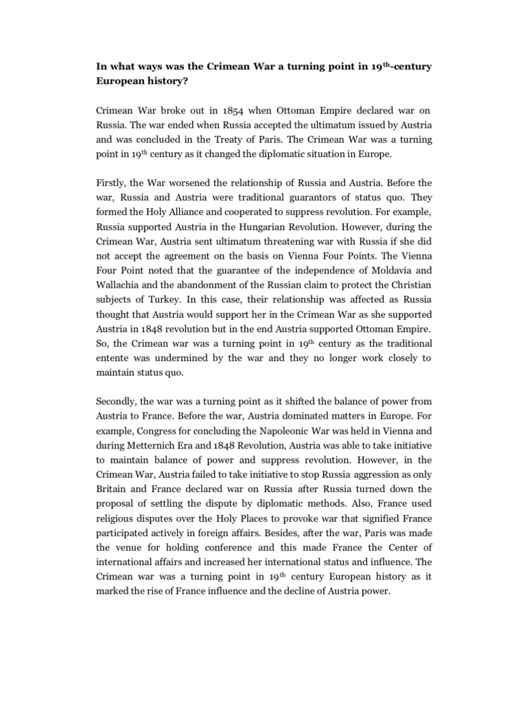 Data Analysis and Processing Techniques | PDF | Crimean War | Russian ...