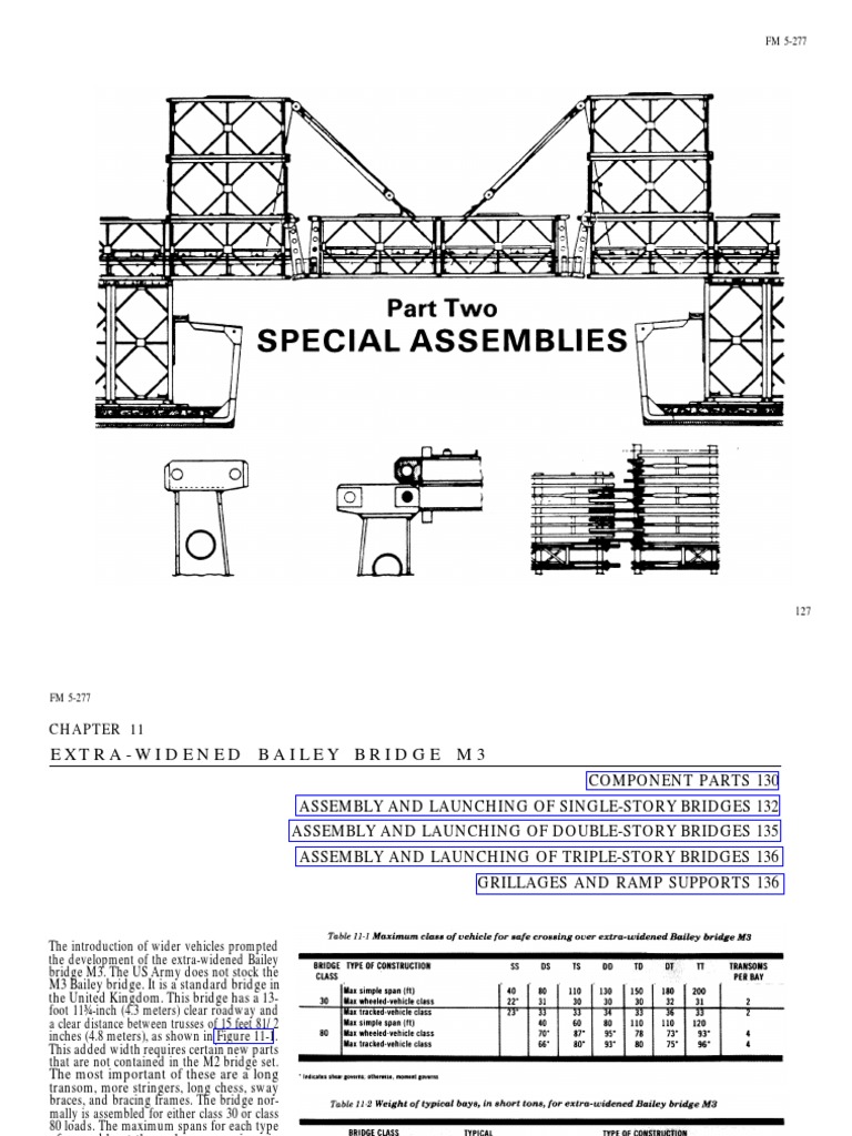 Bailey Bridge Chapt 11 | PDF | Truss | Structural Engineering