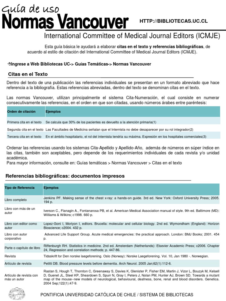 Norme Vancouver Exemple Pdf – Tableau Selon Vancouver – QLJODV
