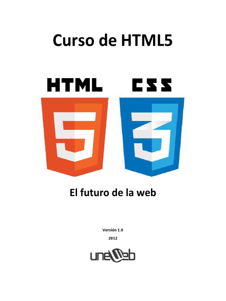 Curso de HTML5 PDF | PDF | HTML | Hojas de estilo en cascada
