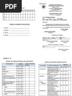Deped Form 138-E | PDF | Learning