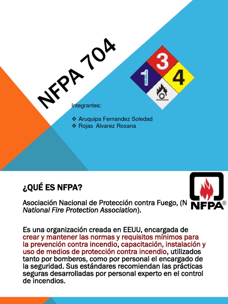 Nfpa 704 | PDF
